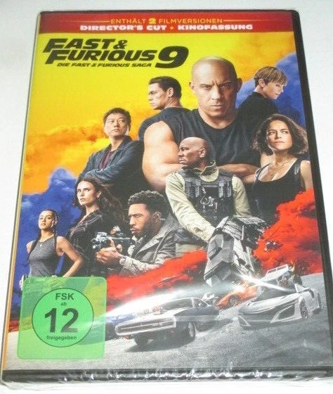 FAST & FURIOUS 9 - DVD/NEU/OVP/Action/Vin Diesel/Michelle Rodriguez ...