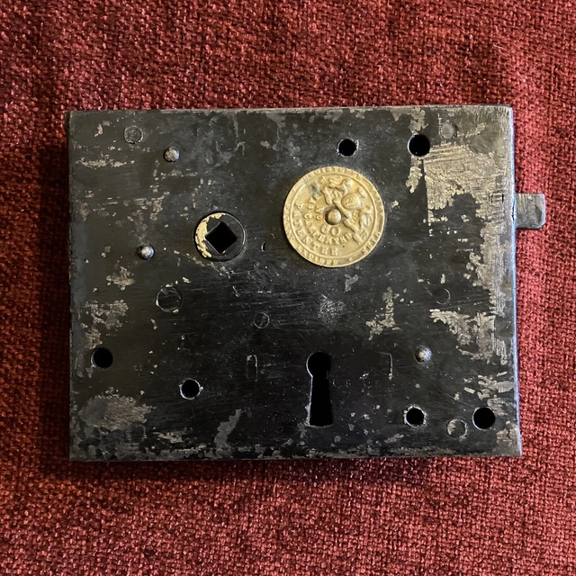 JAMES CARPENTER LIFT Up Rim Lock No.60 Circa 1840, NO Key. (Ref 1) £31. ...