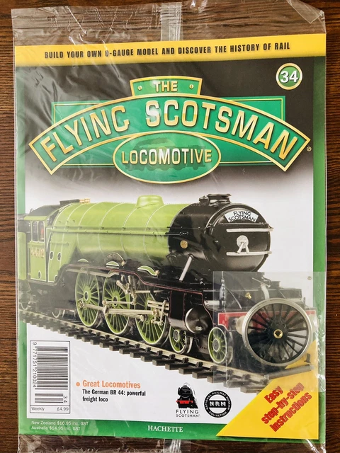 HACHETTE THE FLYING Scotsman Locomotive Modèle Train Numéro 34 Avec ...