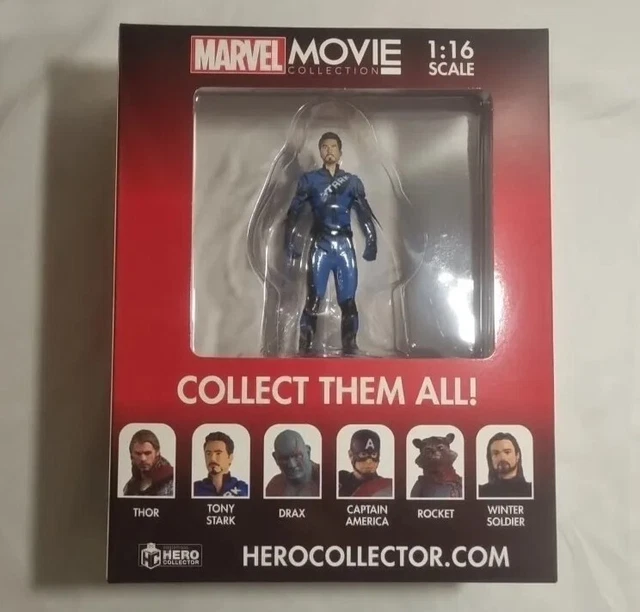 EAGLEMOSS HERO COLLECTOR Tony Stark Marvel Movie Collection Figurine ...
