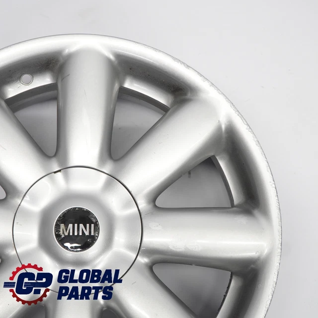 MINI COOPER R50 R55 R56 R57 Silver Wheel Alloy Rim 17" 7J Crown Spoke ...