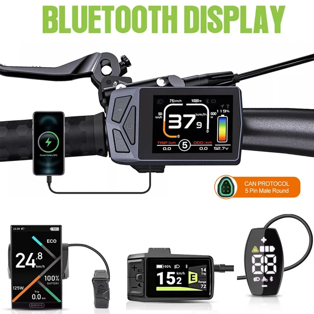 BAFANG DISPLAY FOR BAFANG Mid Drive Motor Hub Motor Bicycle screen ...