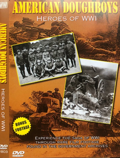AMERICAN DOUGHBOYS DVD WWI World War Documentary 2004 - REGION 1 $49.95 - PicClick AU