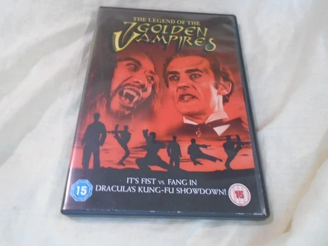 LEGEND OF THE 7 Golden Vampires DVD R2 Hammer Horror Peter Cushing ...