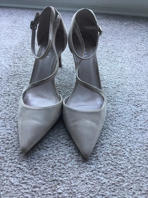 NEXT SIGNATURE FOREVER Comfort Size 8/42 , Champagne Strap Shoe £3.00 ...