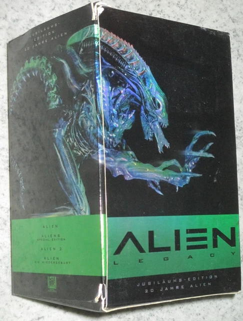 FOX ALIEN 1234 Video Sammlung - VHS/SciFi-Action/Sigourney Weaver/BOX ...