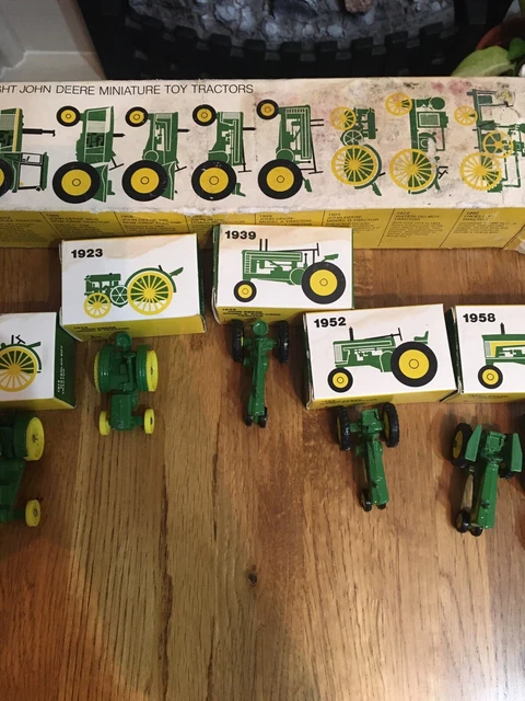 JOHN DEERE MODEL set x 8 70’s models like 1:87 scale £3.20 - PicClick UK