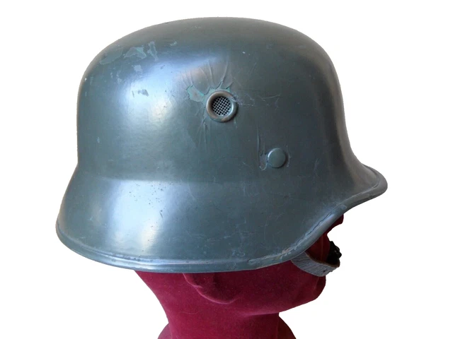 WW2 GERMAN ORIGINAL Kriegsmarine parade helmet Robert Lubstein EREL ...