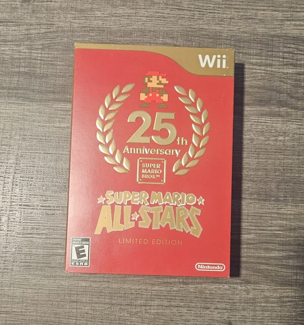 SUPER MARIO ALL Stars 25th Anniversary Limited Edition (Nintendo Wii ...