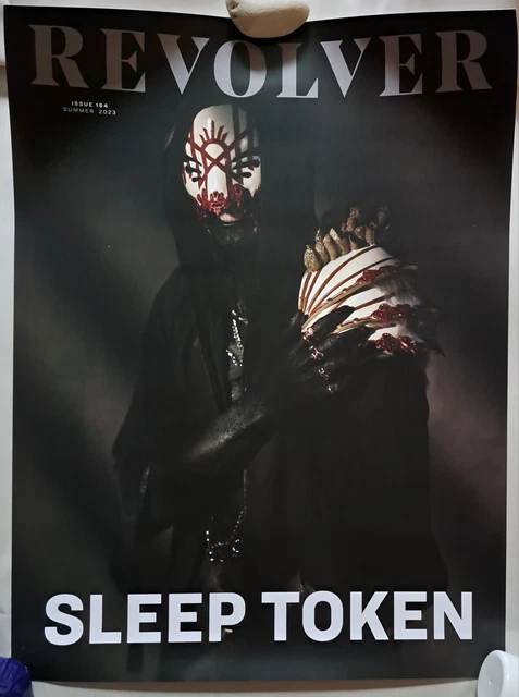 SLEEP TOKEN POSTER RARE /250 Worldwide REVOLVER & Metal Hammer VESSEL ...