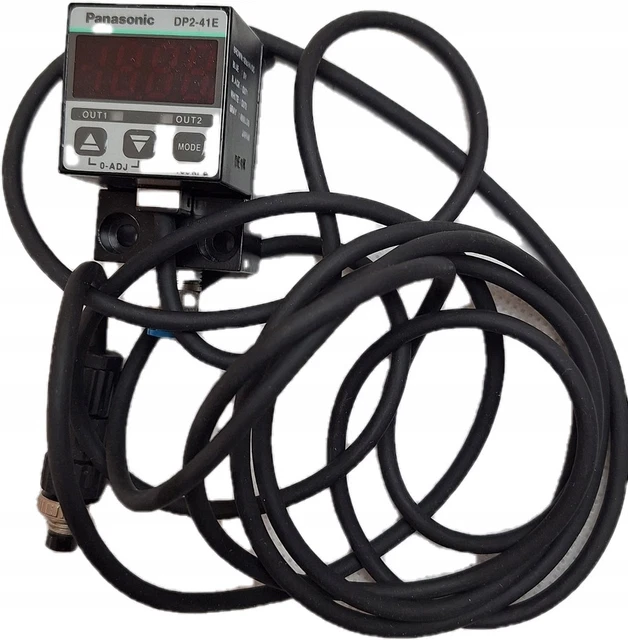 PANASONIC DP2-41E DIGITAL Pressure Sensor, 0-100 kPa, PNP, Analog ...