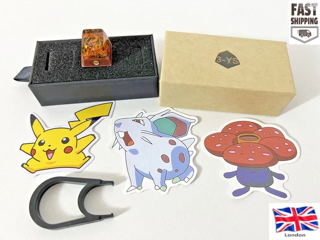 CHARIZARD KEYCAP POKEMON for Mechanical Keyboards Cherry MX Resin Gift ...