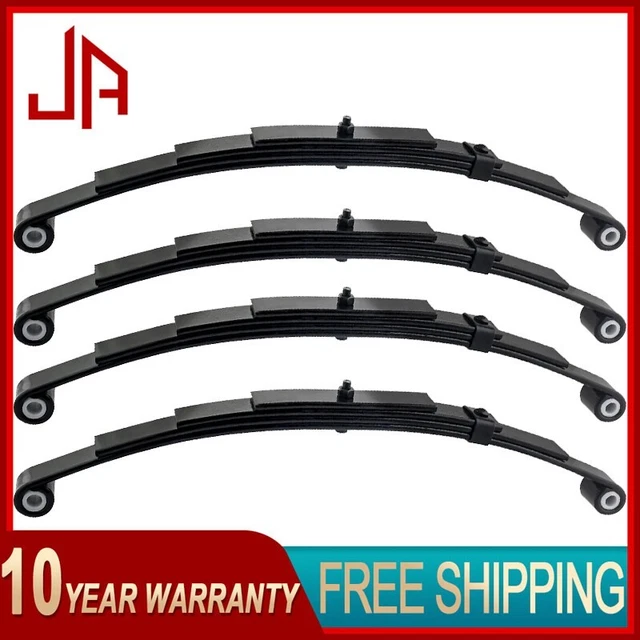 TRAILER LEAF SPRING 4 Leaf Double Eye For 3500 Lbs Axle Suspension 25-1 ...