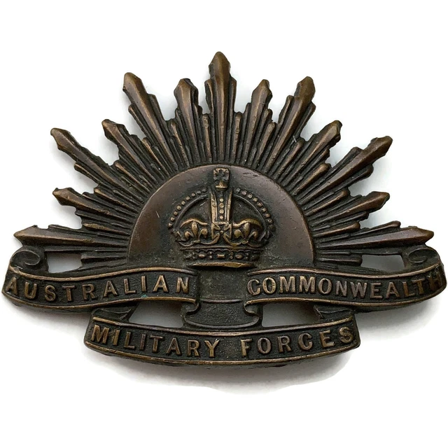 WW1 AUSTRALIAN ARMY Division Australia Military SLIDER Slouch Hat Cap ...