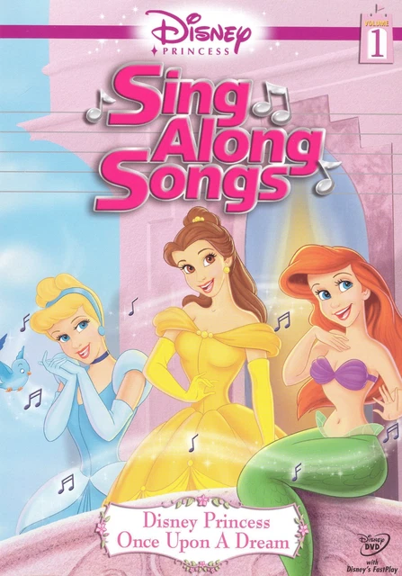 DISNEY PRINCESS SING Along Songs: Once U DVD Incredible Value and Free ...