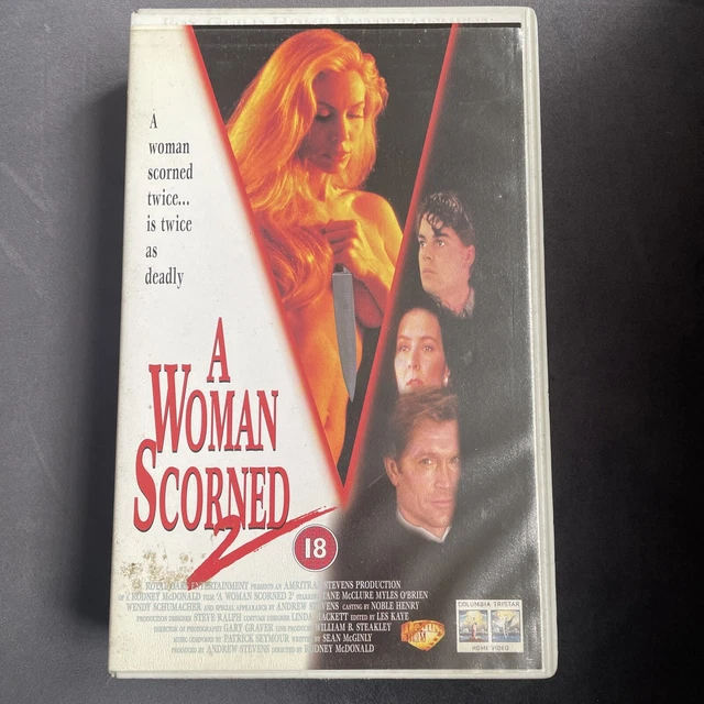 A WOMAN SCORNED 2 Vhs Big Box Ex Rental erotic thriller Tane Mcclure £ ...