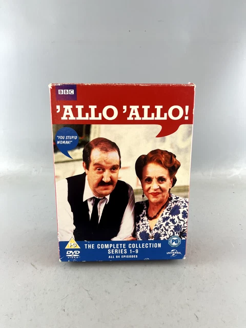 'ALLO 'ALLO - The Complete Collection Series 1-9 R2 PAL Free p&p £19.99 - PicClick UK