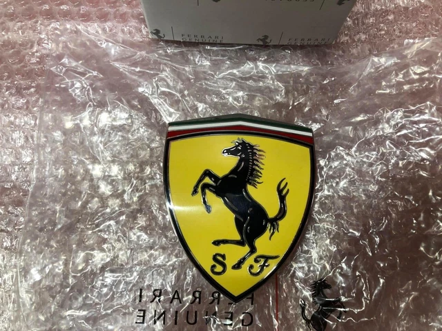 FERRARI SF90, EMBLEM,LOGO,BADGE FRONT FENDER, P/N 873542 £594.00 ...