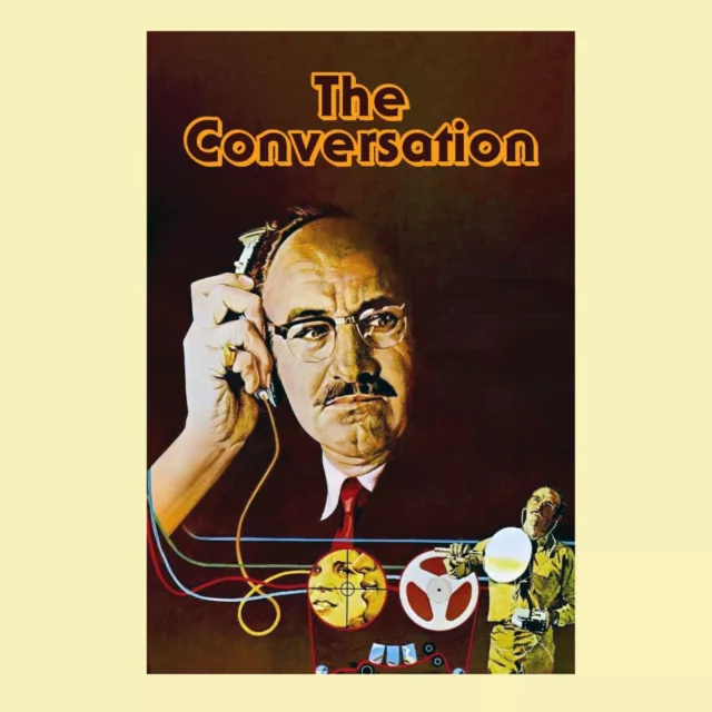 THE CONVERSATION FILM Poster - Gene Hackman £42.32 - PicClick UK