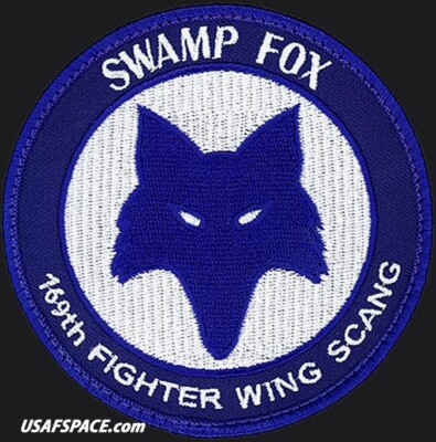 S.C. SWAMP FOX F-16 Usaf 57Th Fighter Squadron Scang Patch 169Th ...