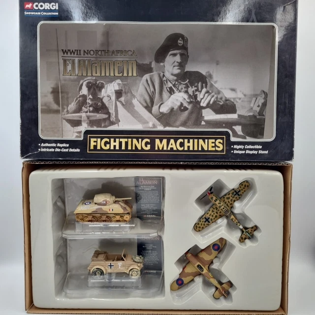 CORGI SHOWCASE COLLECTION CSCW21004 WWII North Africa EL ALAMEN ...