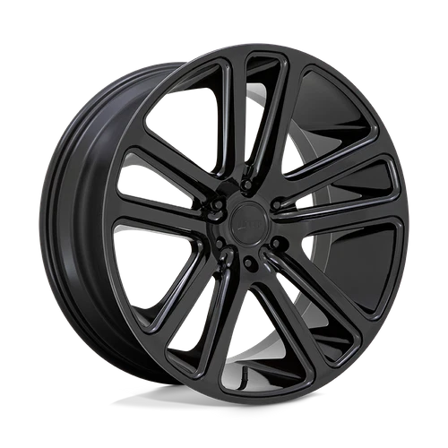 22X9.5 DUB S256 Flex Gloss Black Wheels 6x5.5 (25mm) Set of 4 EUR 1.994 ...