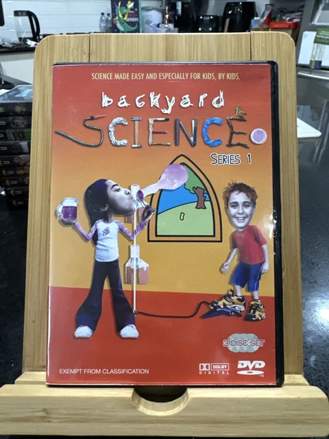BACKYARD SCIENCE SEASON 1 region 4 DVD (3 discs) Australian educational ...
