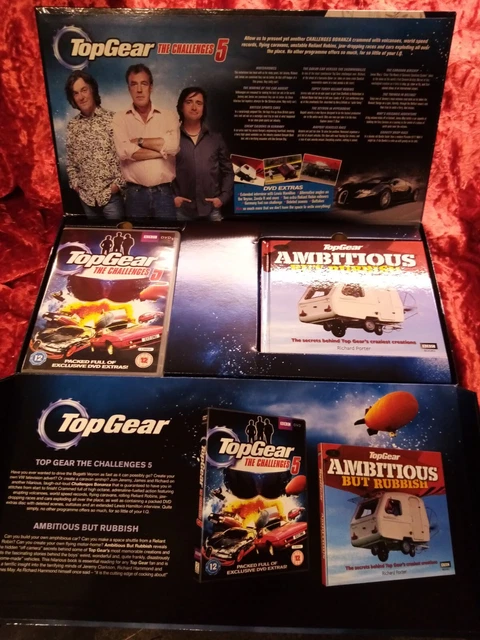 TOP GEAR OFFICIAL DVD & Book Boxed Set BBC 2012 Age 12 plus £9.50 ...