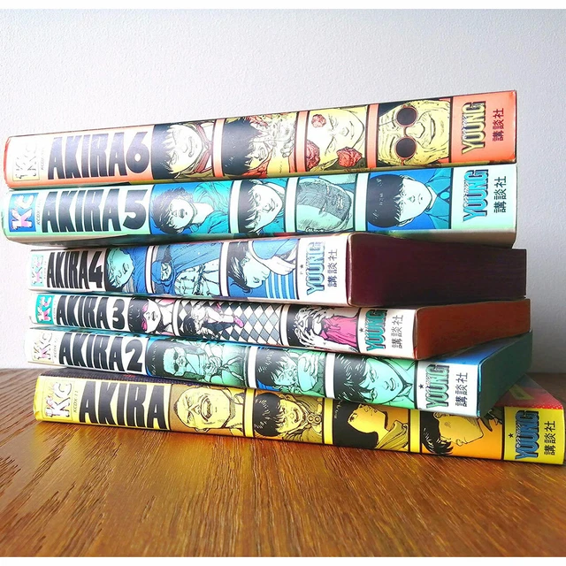 AKIRA VOL.1-6 MANGA Complete Set Comics Japanese Edition by Otomo ...
