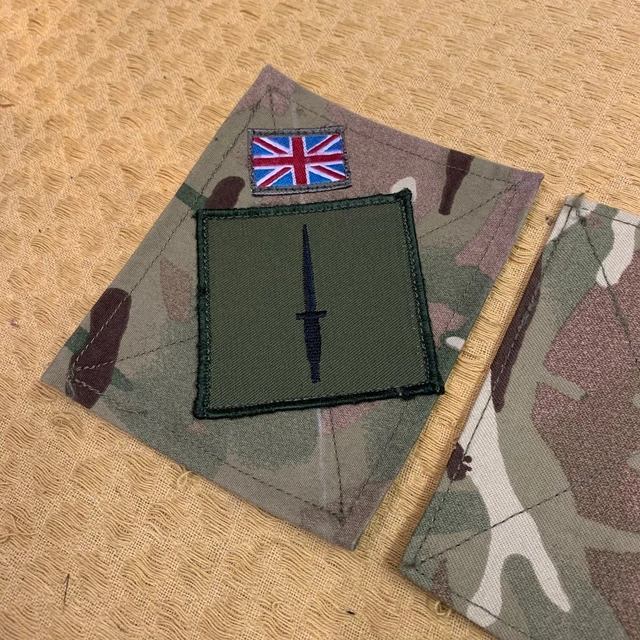 BRITISH ARMY SURPLUS Royal Marines Commando Subdued MTP TRF Patch ...