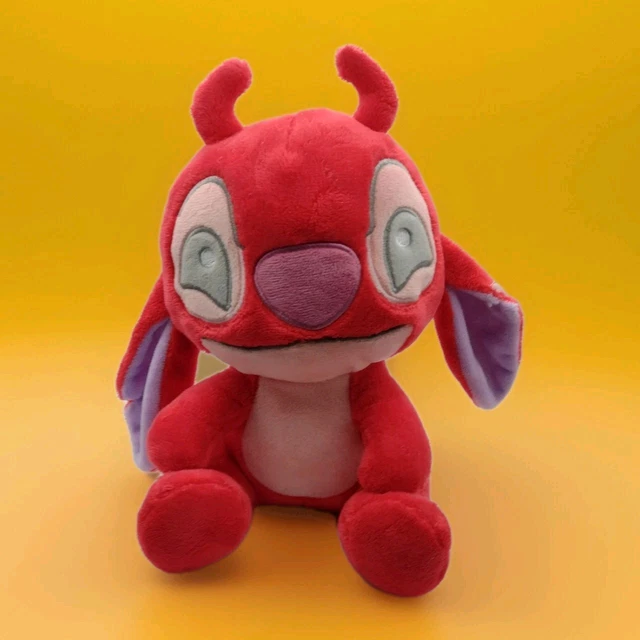 DISNEY LILO AND Stitch Leroy Plush Soft Toy Red With Trademark Stitch ...