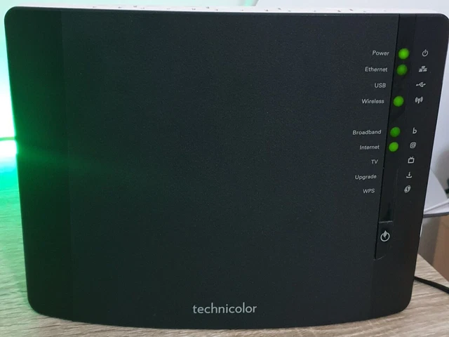 MODEM ROUTER TECHNICOLOR FGA2233WI FI 6 FTTH gpon 2.5GBPS EUR 29,99 ...