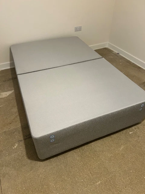 QUEEN SIZE BASIC Divan Bed Base - No Storage! Not Used! Grey Colour £40 ...