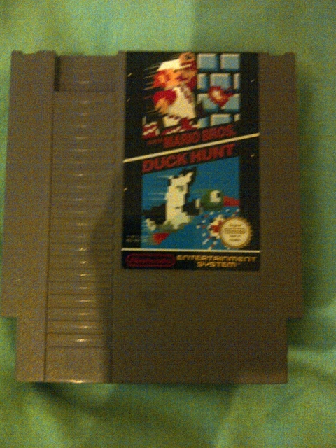 NINTENDO NES GAME Super Mario Bros/ Duck Hunt. PAL A, Video Game-(Cart ...