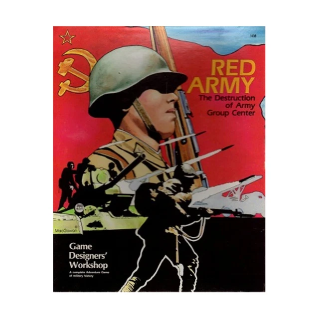 GDW WARGAME RED Army - Destruction of Army Group Center Box Fair EUR 34 ...