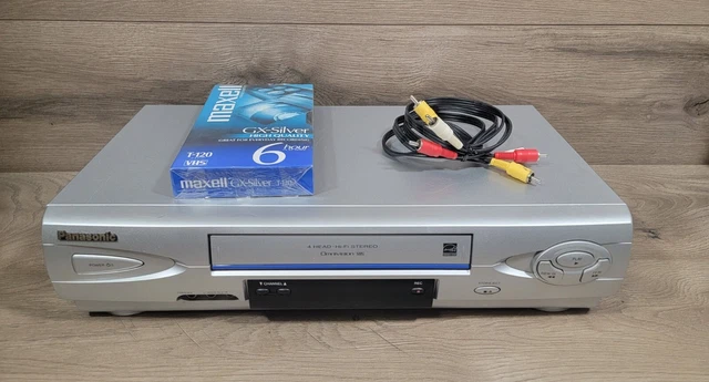 PANASONIC VCR BLUELINE PV-V4624S Omnivision 4 cabezales estéreo de alta ...