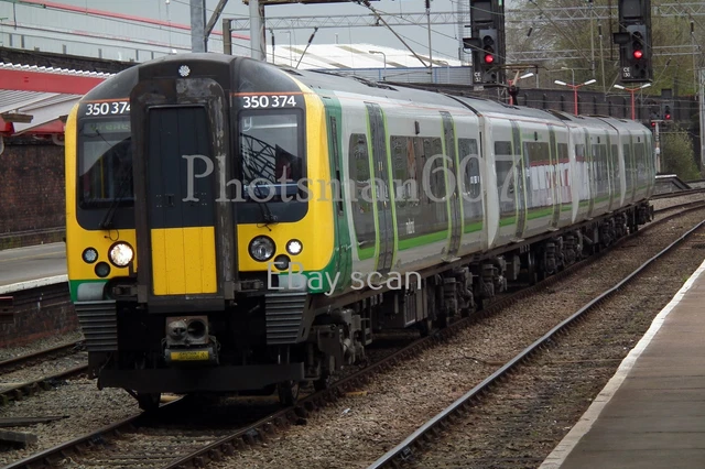 CLASS 350 350374, 4 car EMU, in London Midland at Crewe £0.75 - PicClick UK