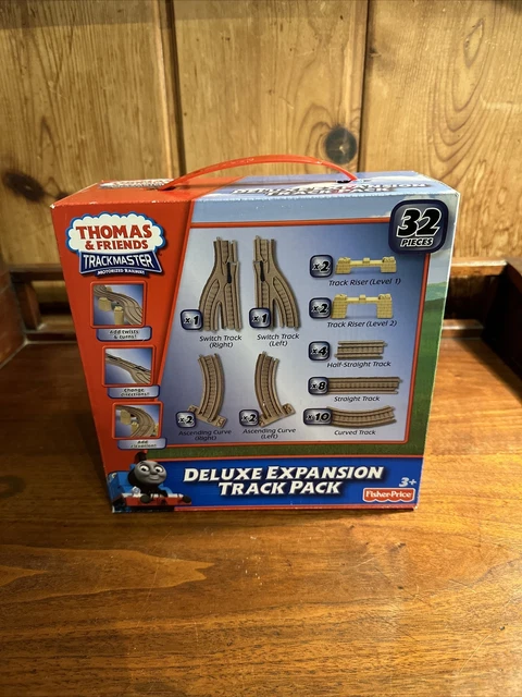 THOMAS & FRIENDS Trackmaster DELUXE EXPANSION TRACK PACK RARO NUOVO CON ...