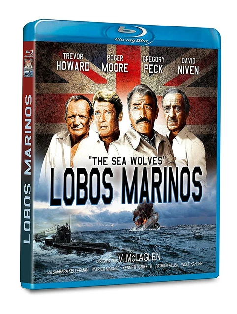 THE SEA WOLVES (1980) **Blu Ray B** Gregory Peck, Roger Moore, David ...