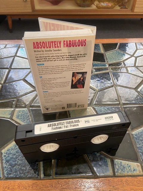 ABSOLUTELY FABULOUS 1993 VHS Video Cassette Tape Fashion Fat France BBC $25.00 - PicClick AU