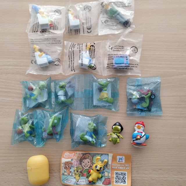 LOTTO KINDER SORPRESA Panini Simpsons divano Carletto sofficini ...