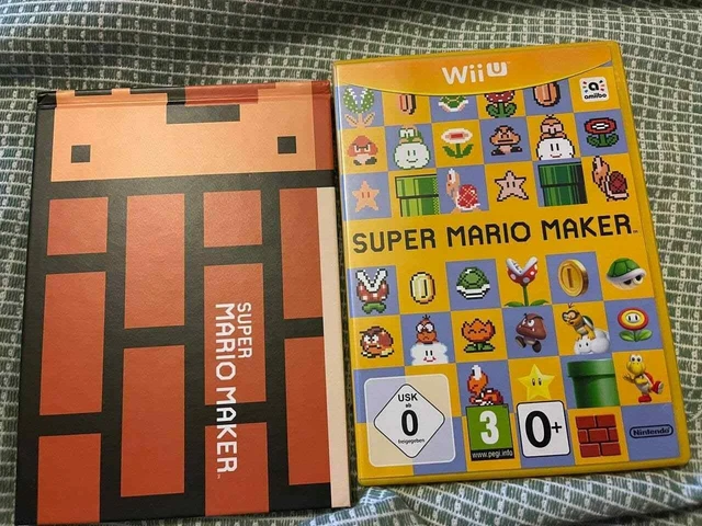 SUPER MARIO MAKER + Libretto Artbook-Nintendo Wii U EUR 15,00 - PicClick IT