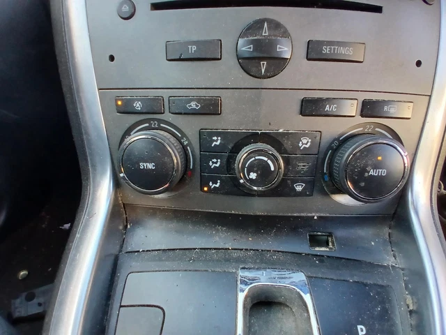 HOLDEN CAPTIVA HEATER/AC Controls Dual Zone Climate Control Type Only ...