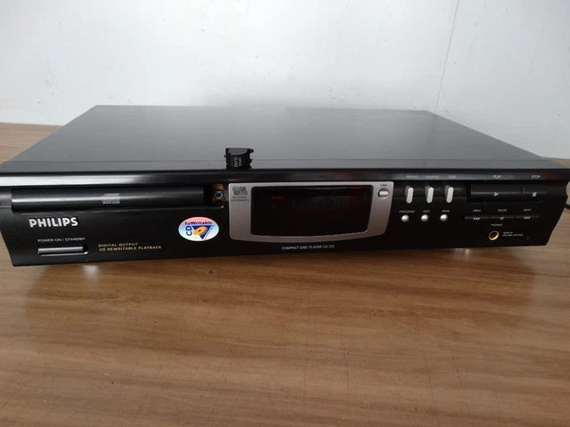 PHILIPS CD PLAYER Model CD723 (eject button broken) £19.99 - PicClick UK