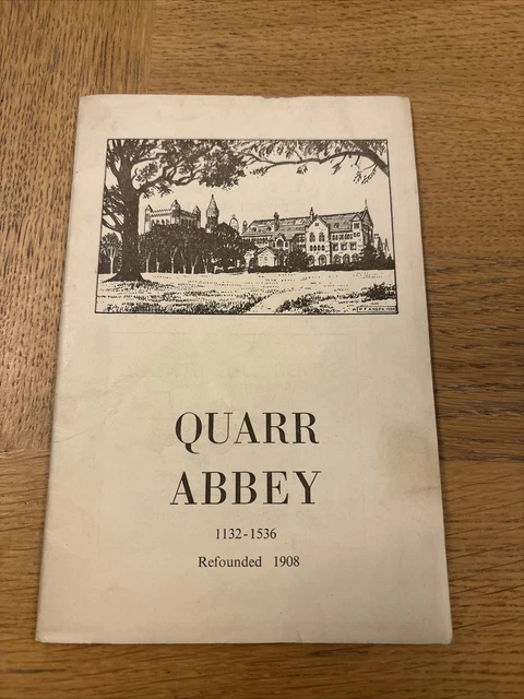 QUARR ABBEY LEAFLET 23 Pages £3.00 - PicClick UK