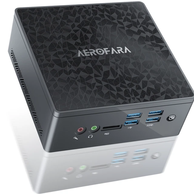 WINDOWS 11 PRO Mini PC Intel Celeron N5095 16GB RAM 512GB SSD Desktop ...