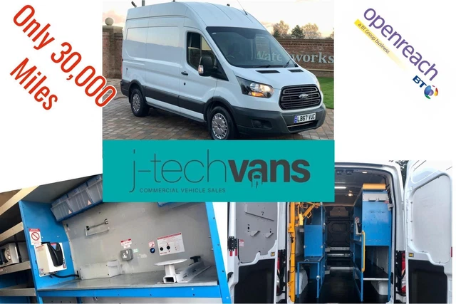 FORD TRANSIT T350 2.0Tdci L2H2 Mwb Van ***Workshop / Utility Van*** £ ...