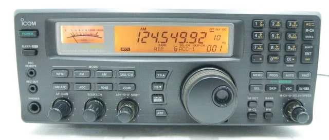 ICOM IC-R8500 WIDEBAND Receiver Amateur Ham Radio Black Used From Japan ...