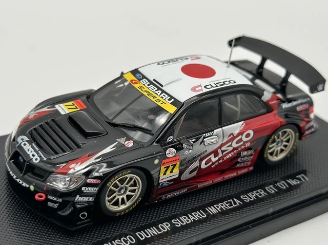 MODELLI AUTO 1:43 Ebro/MMP Subaru Cusco Dunlop Impreza Super GT'07 ...