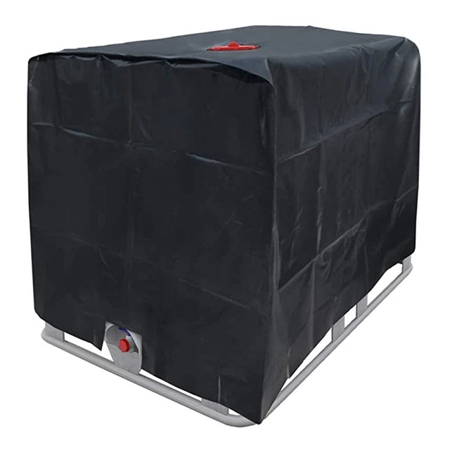 RAINWATER TANK 600-LITER IBC Container Foil Waterproof Cover Dustproof ...
